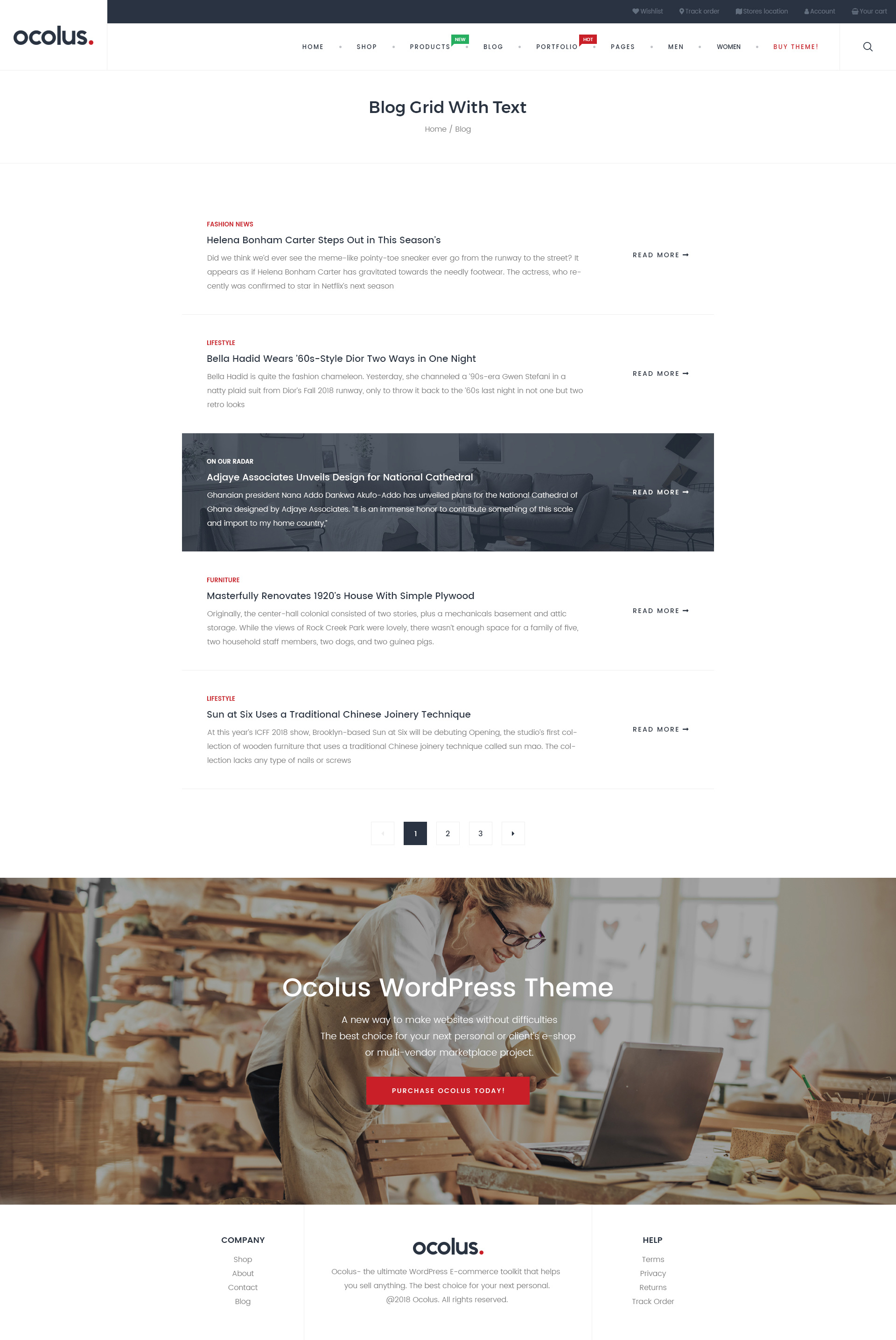 Ocolus - Creative & Modern Multi-Purpose eCommerce PSD Template by District_11